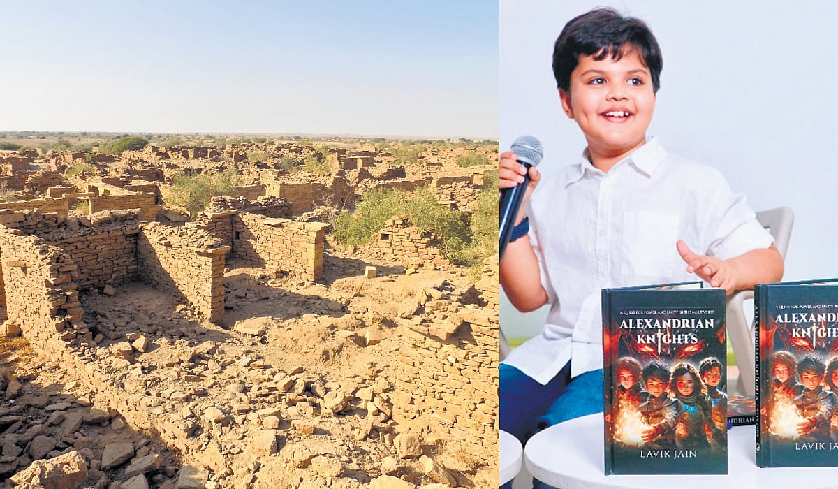 Eight-year-old author Lavik Jain explores fantasy and mystery in debut ...