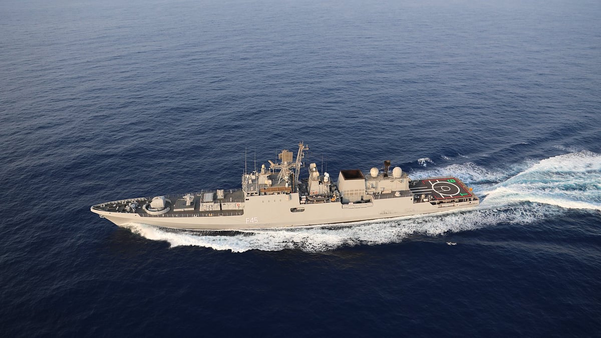 Indian Navy's INS Teg joins search operation to locate missing oil ...
