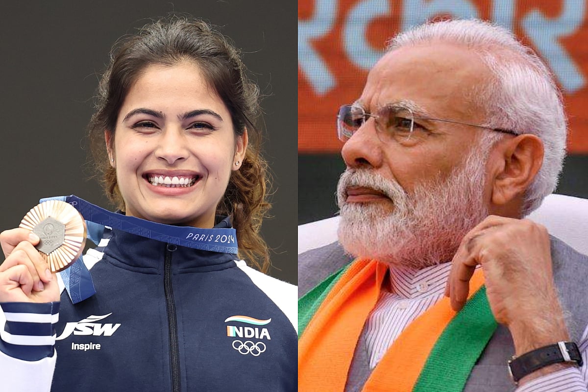 PM Modi dials Manu Bhaker, lavishes praise on Olympic bronze medallist