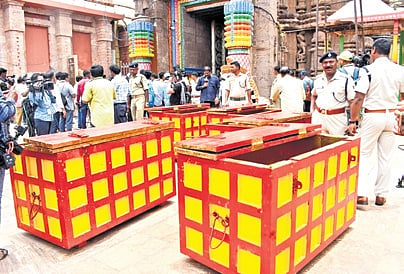 Bhitara Bhandar of Srimandir treasury opens after four decades, locks ...