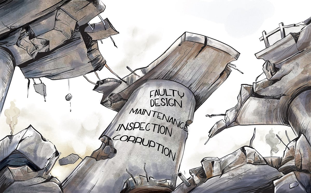 Why bridges keep falling across India