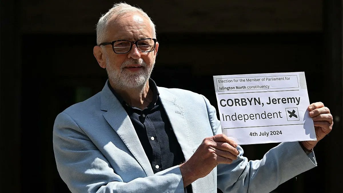 Former Labour leader Jeremy Corbyn wins as independent MP after being ...