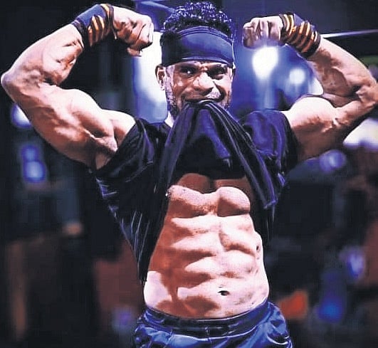 Flexing muscle: This 30-year-old is on a quest to bodybuilding excellence