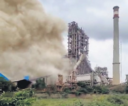 Two die, 14 injured in cement unit blast in Andhra Pradesh