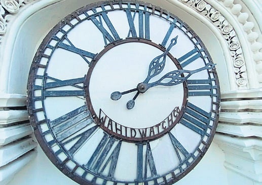 Hyderabad: Damaged Charminar clock repaired