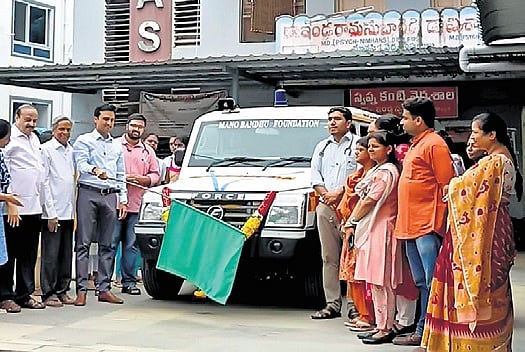 Indla Hospital launches ambulance to serve homeless children