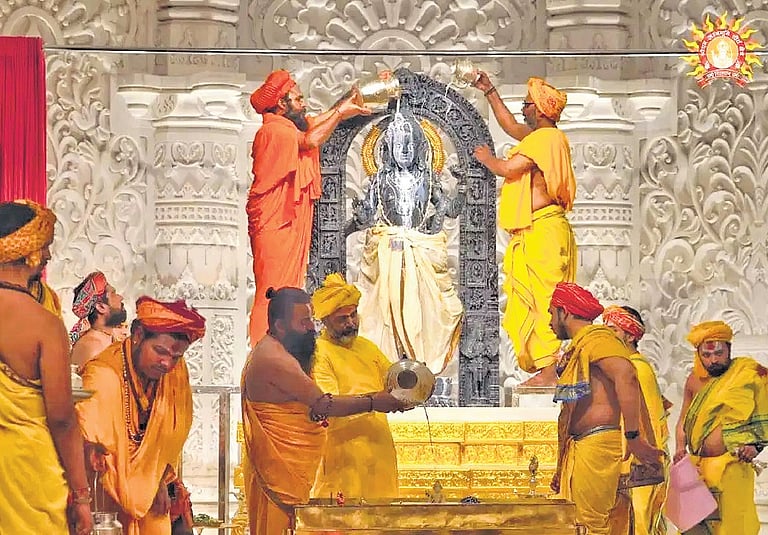 Ayodhya Ram temple: Dress code for priests saffron out, yellow in