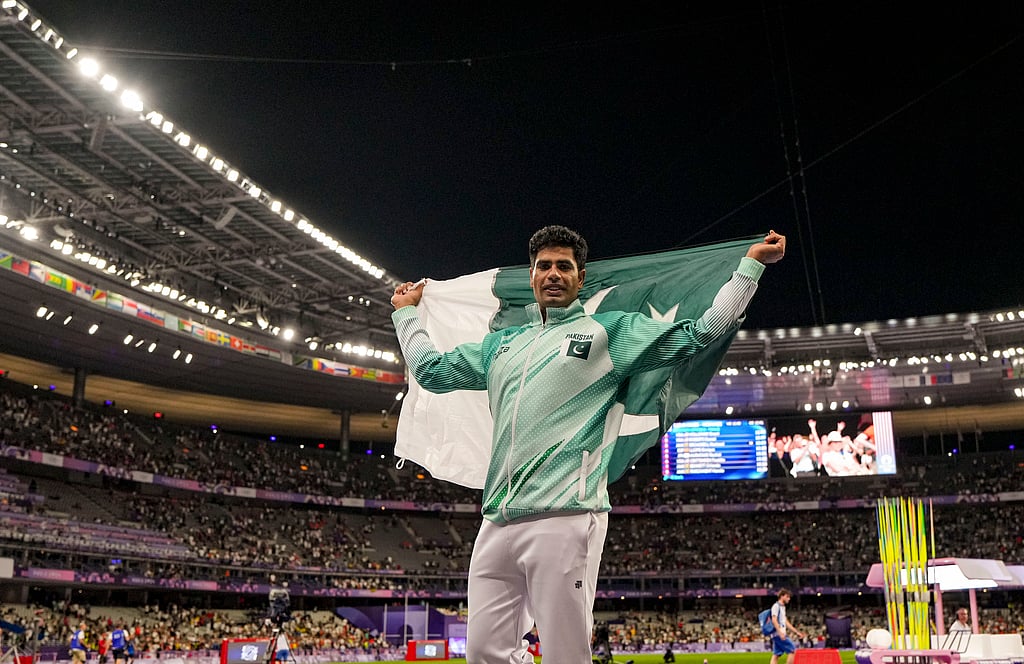 Joy in Pakistan village as local hero Nadeem spears Olympic gold
