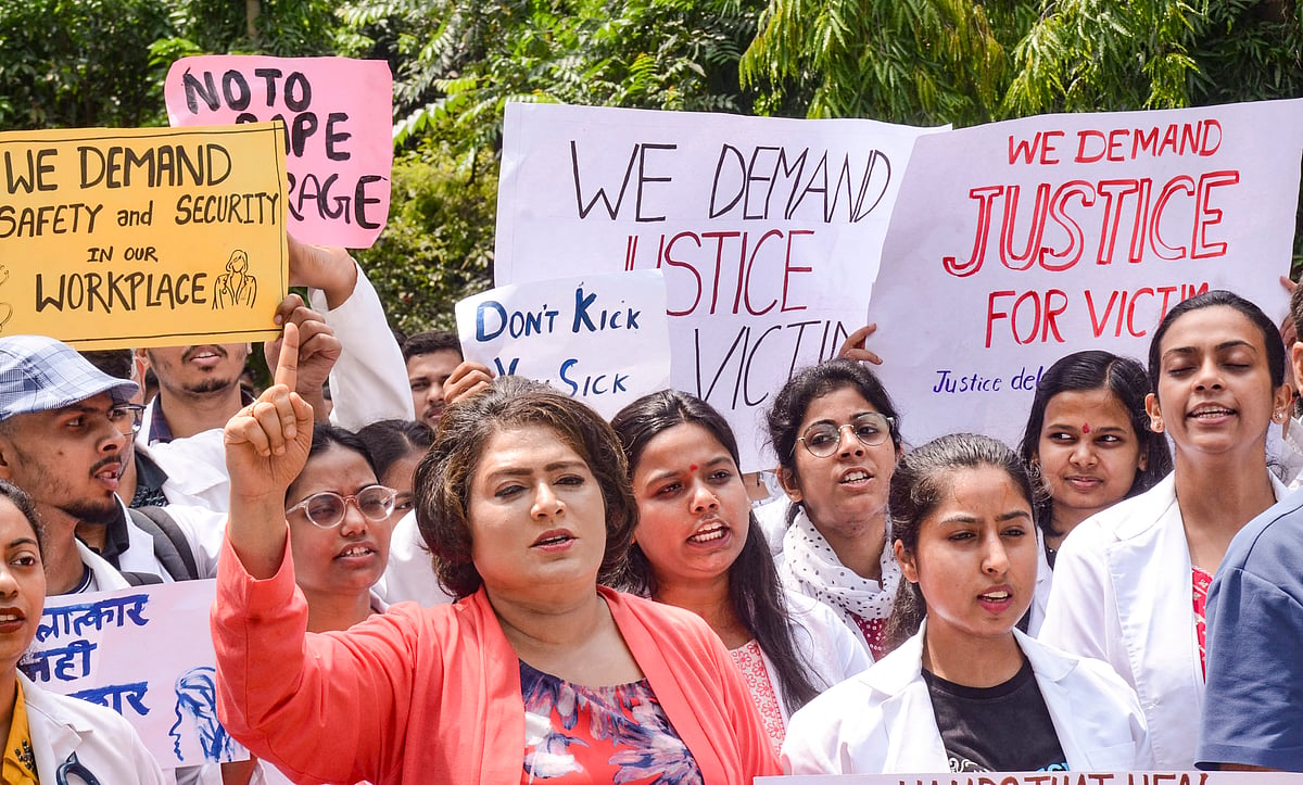 Nationwide doctors' protests escalate over rape-murder of Kolkata medic ...