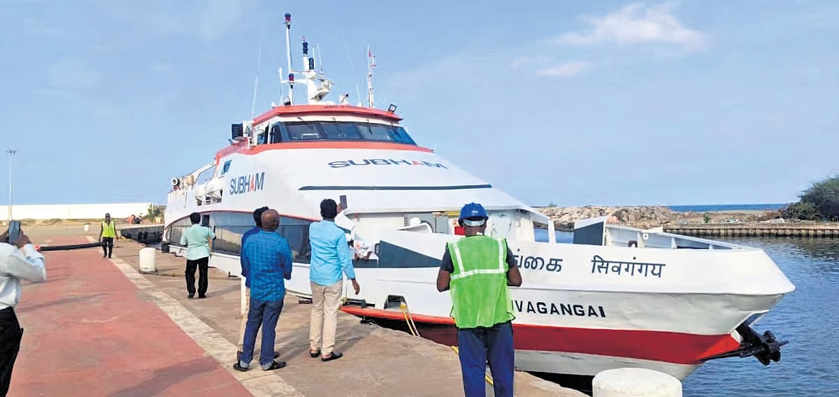 ‘Indo-Sri Lanka ferry will be operated uninterruptedly for 10 months in ...