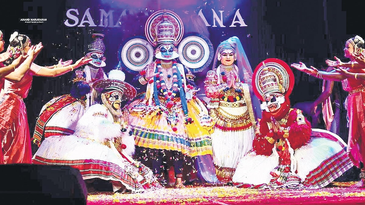 Charming montage woven out of four traditional dance forms
