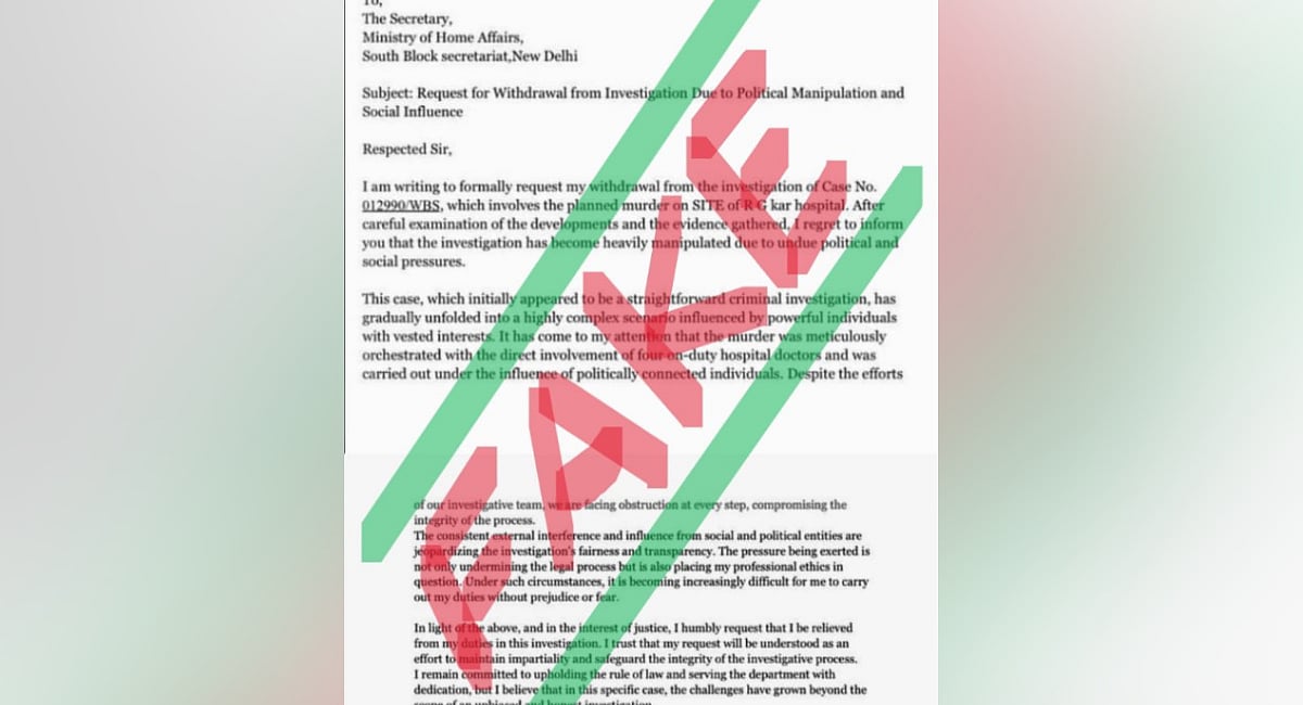 'No such officer': CBI dismisses fake letter alleging political ...