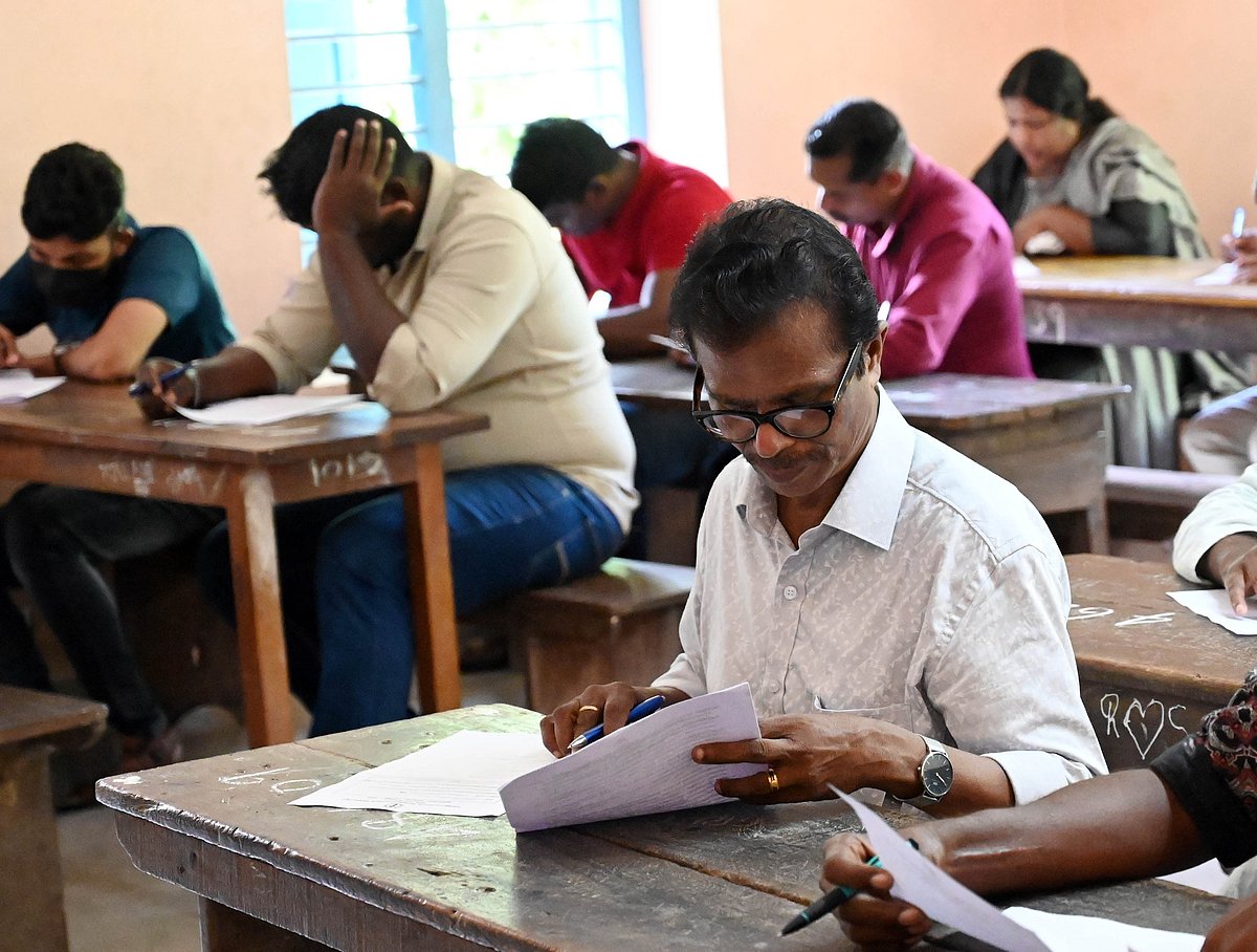 Actor Indrans writes seventh standard equivalency exam in ...