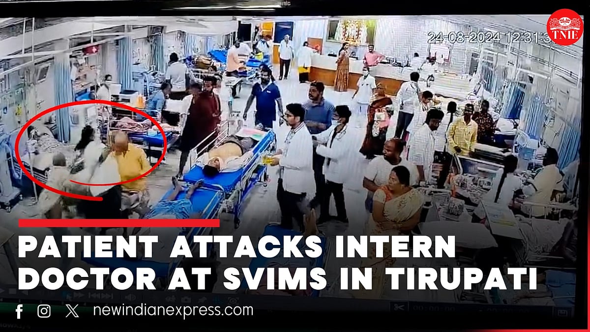 Patient attacks female intern at SVIMS; doctors demand better security