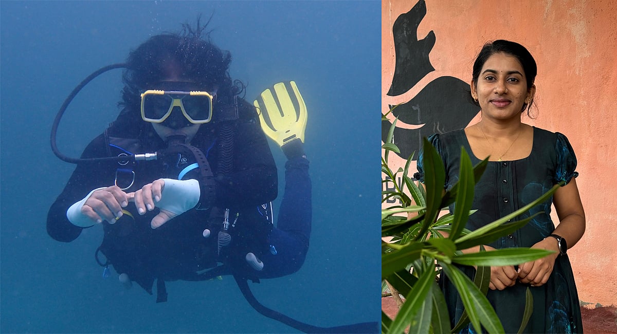 From an aquaphobic to the first certified female ecological diver in ...