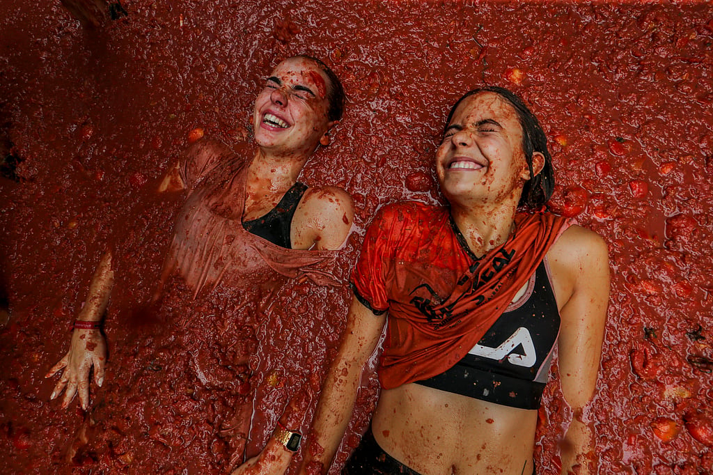 IN PICS | 'Tomatina' Tomato Fight Fiesta in Spain