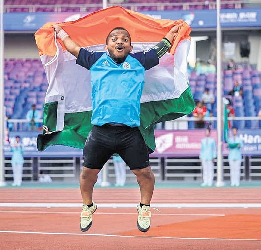 Anakapalle shot-putter for Paralympics
