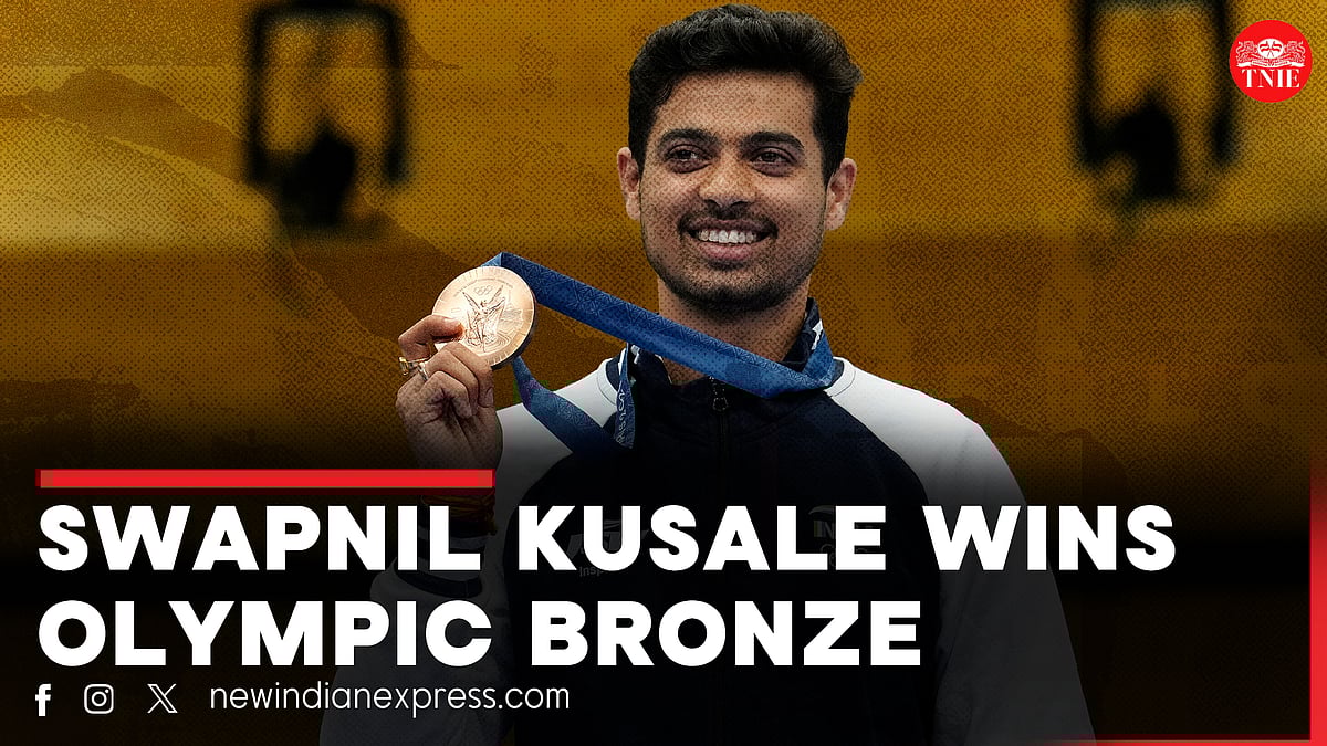 Olympics: Kusale clinches bronze in shooting, India's medal tally at three