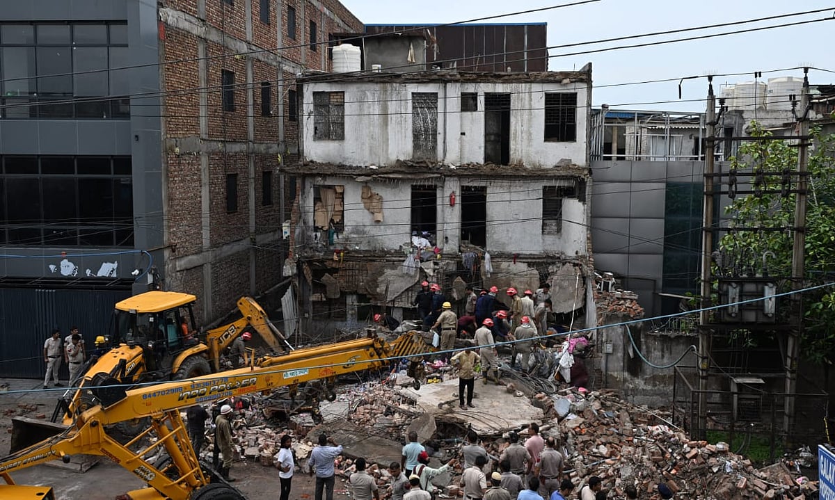 Woman rescued, one more feared trapped as house collapses in Delhi's ...