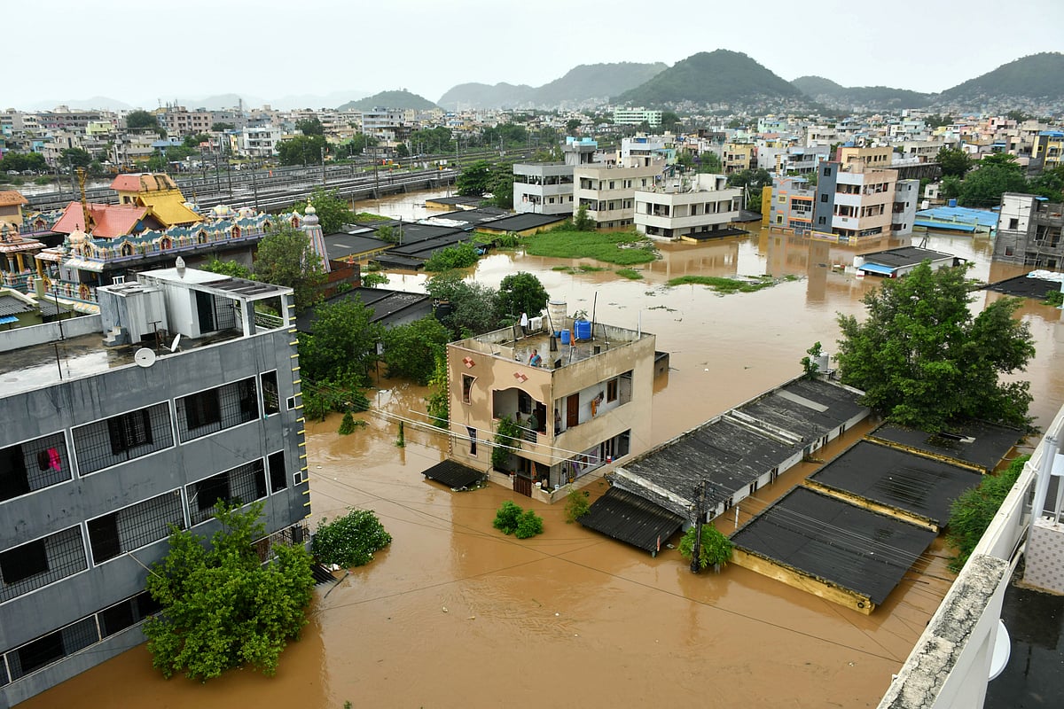 Incessant rains wreak havoc across several districts of Andhra Pradesh