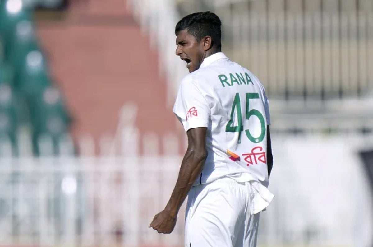 Rana's triple strike for Bangladesh leaves Pakistan ahead by 129 runs ...