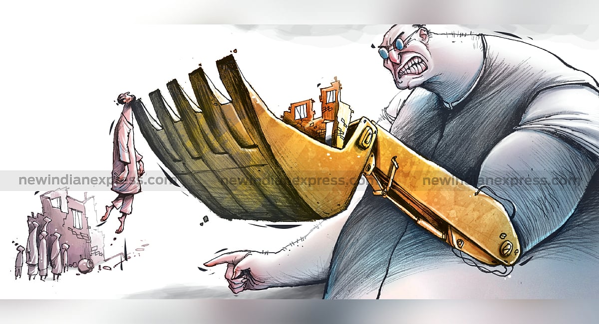 SC move against unfair demolitions bulldozes injustice
