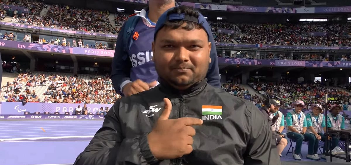 India's Dipesh Kumar finishes last in men's javelin throw F54 at Paris ...