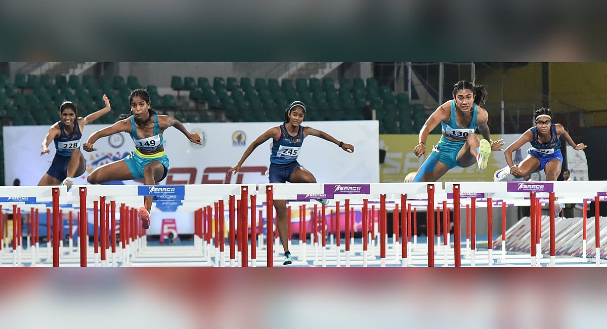 India's gold rush continues at South Asian Junior Athletics Championship