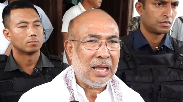 19 Manipur BJP MLAs reportedly seek removal of CM N Biren Singh
