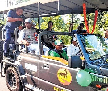 New safari vehicles introduced in Similipal