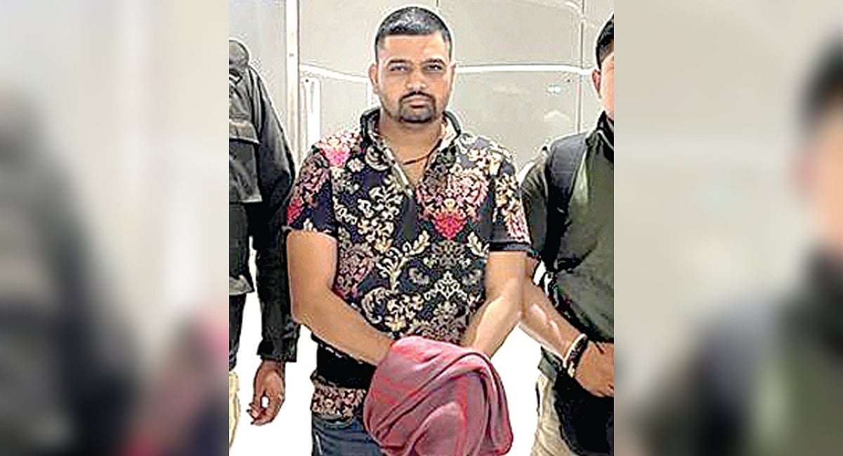 Gangster Deepak Boxer remanded to police custody in extortion, shooting ...