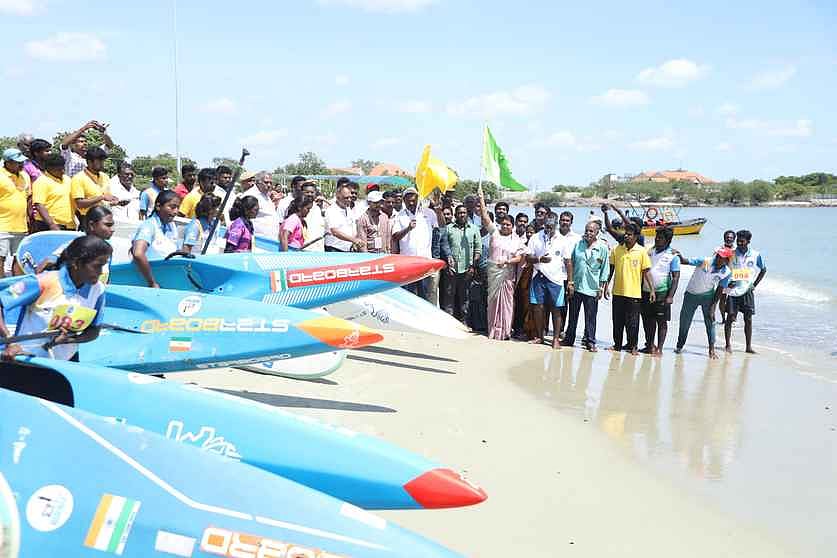 Sea Kayak championship off to a start in Thoothukudi