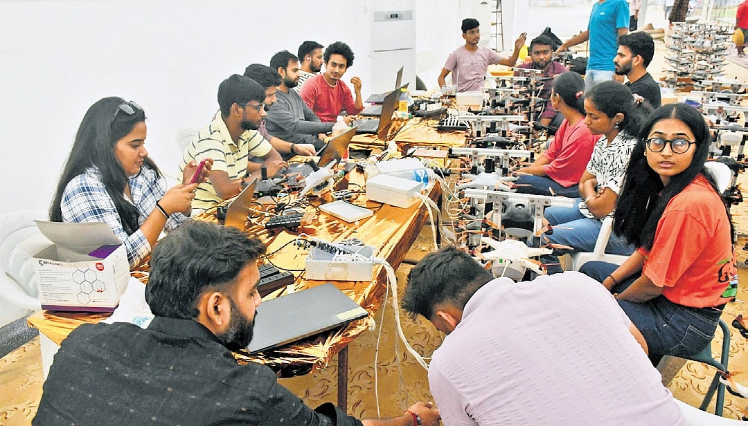 BotLab sets sights on new international records with 5,500-drone show in Andhra