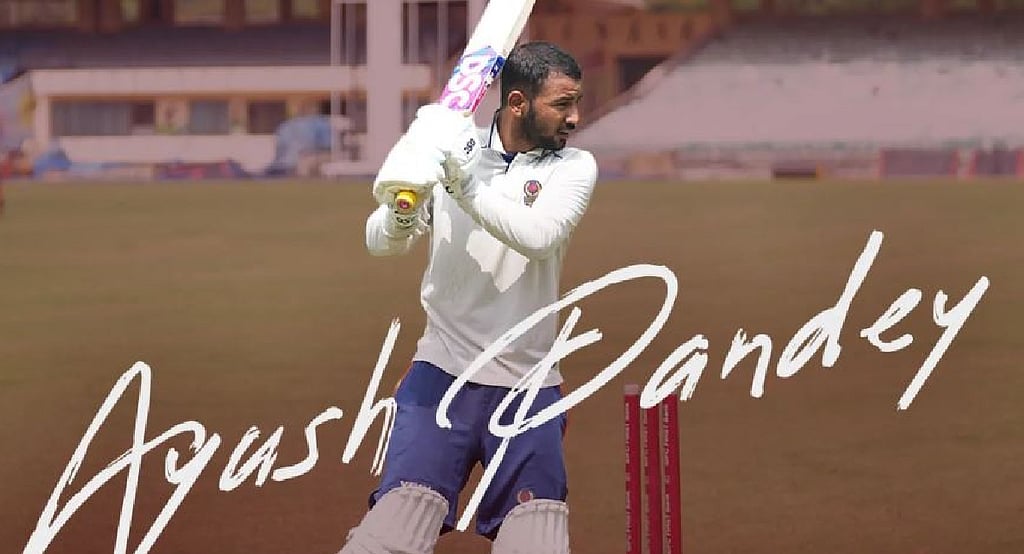 Ranji Trophy: Ayush Pandey's maiden ton helps Chhattisgarh dominate day ...