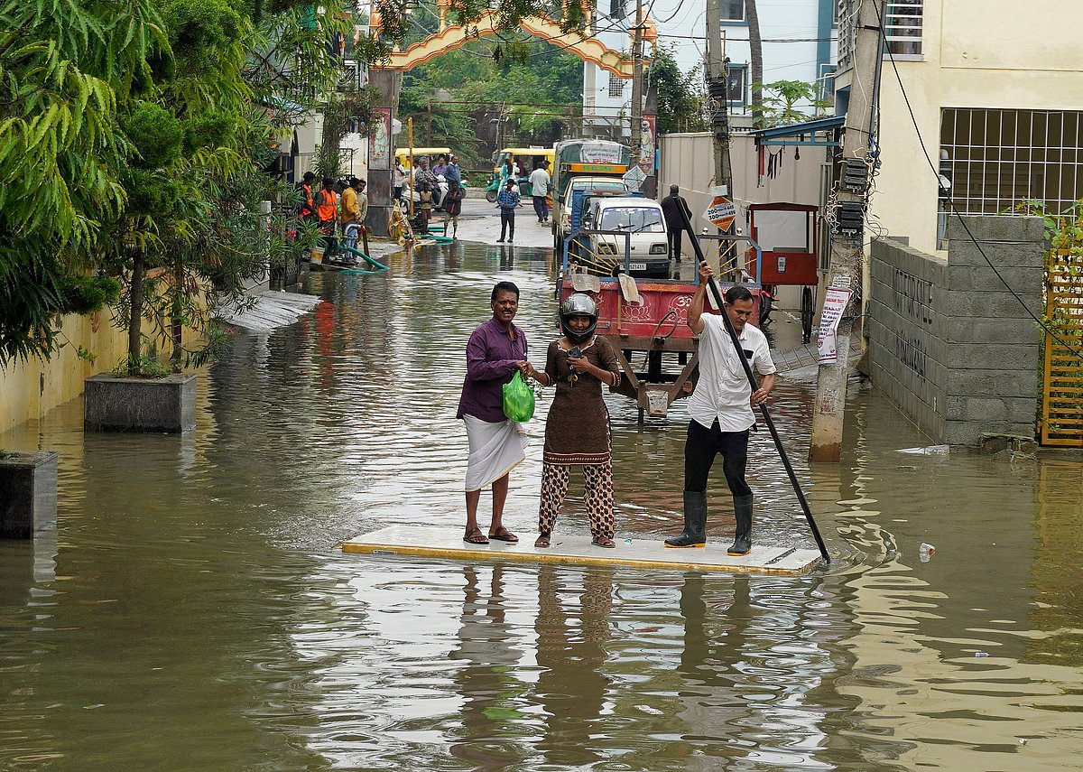 Continuous rain crippled Bengaluru, drains