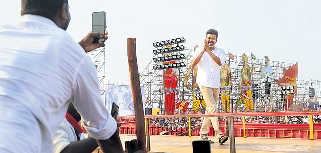 Vijay’s TVK to take on DMK, BJP