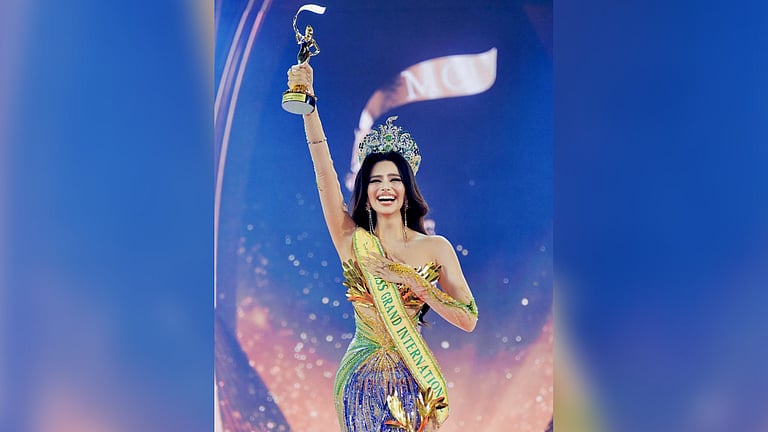 India's Rachel Gupta crowned first Miss Grand International 2024