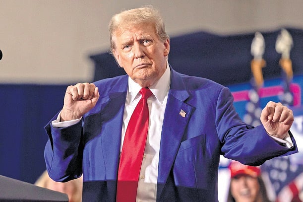 Trumps up or down?