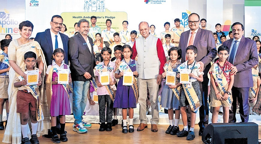 ‘Apollo Shine’ student ambassadors to spread awareness on health