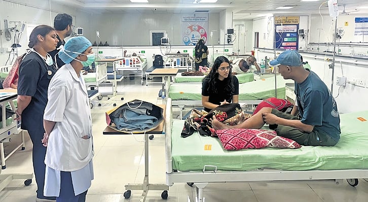 Finding solace in caring for others