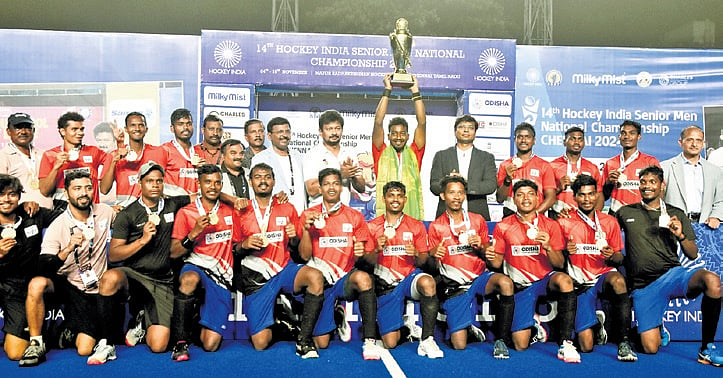 Odisha thrash Haryana 5-1 to win maiden national title