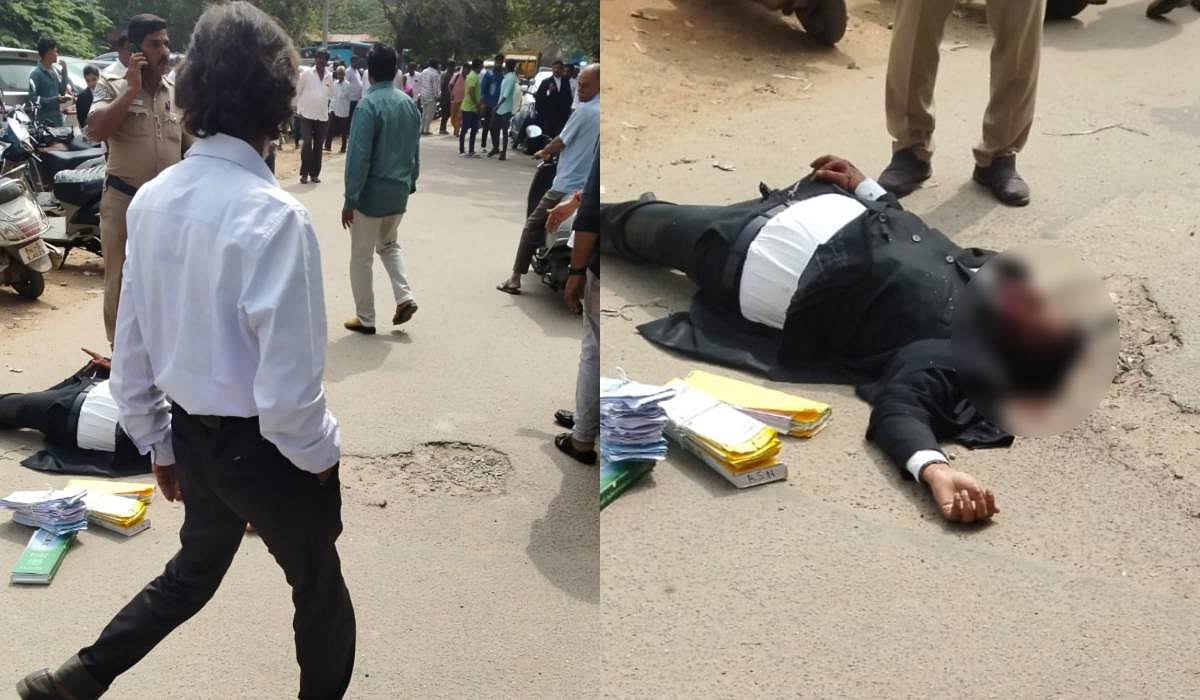 Junior advocate critically injured after being hacked at Hosur court ...