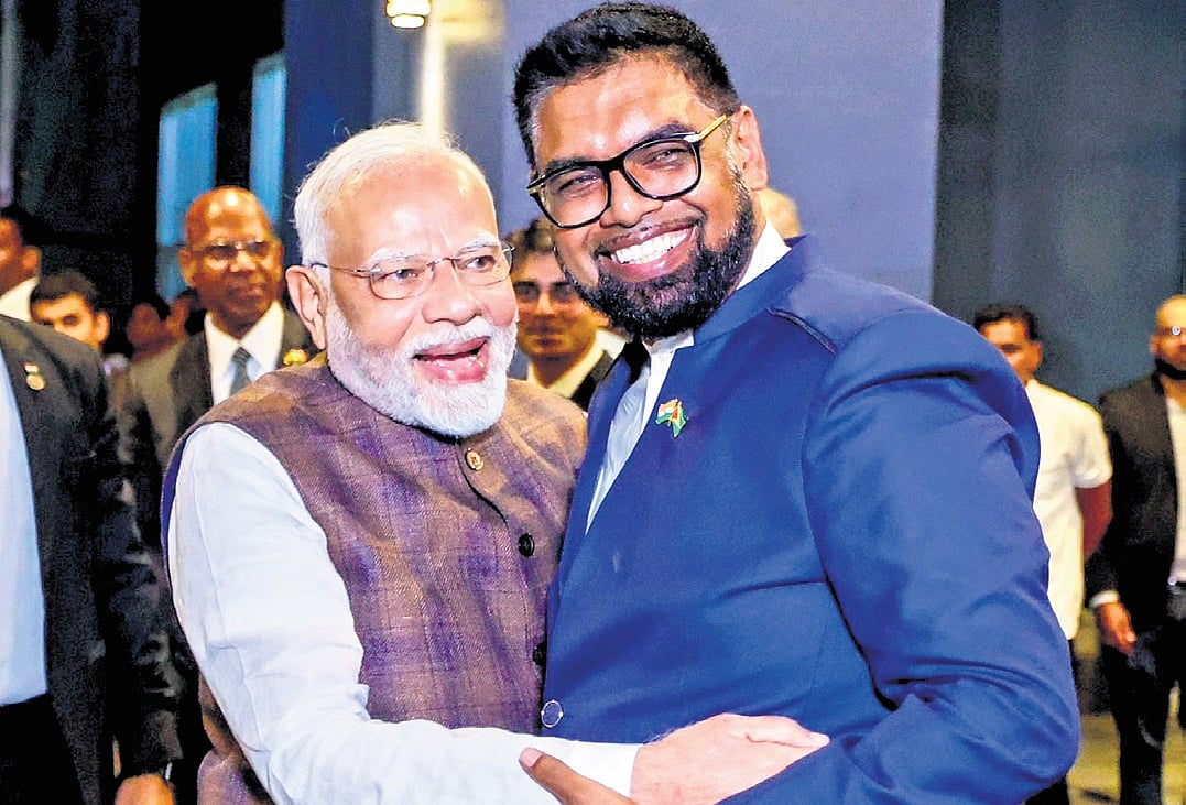 Modi becomes 1st PM to visit Guyana after 56 yrs