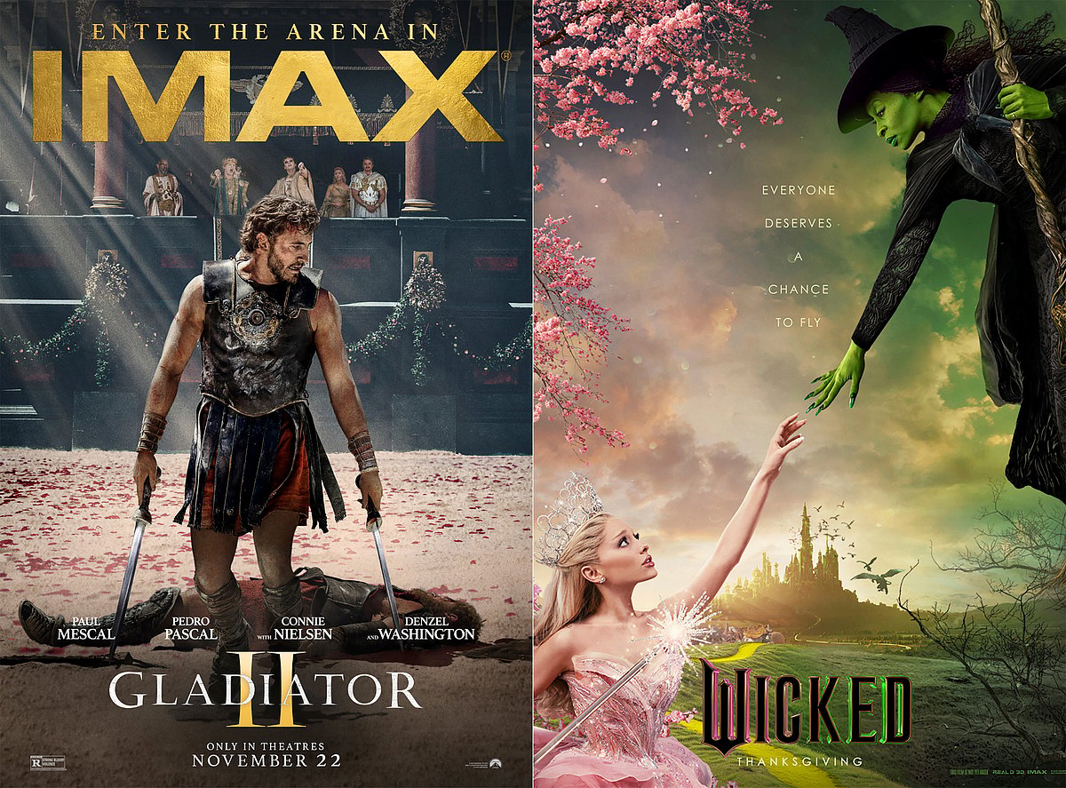 Is ‘Glicked’ the new ‘Barbenheimer’? ‘Wicked’ and ‘Gladiator II ...