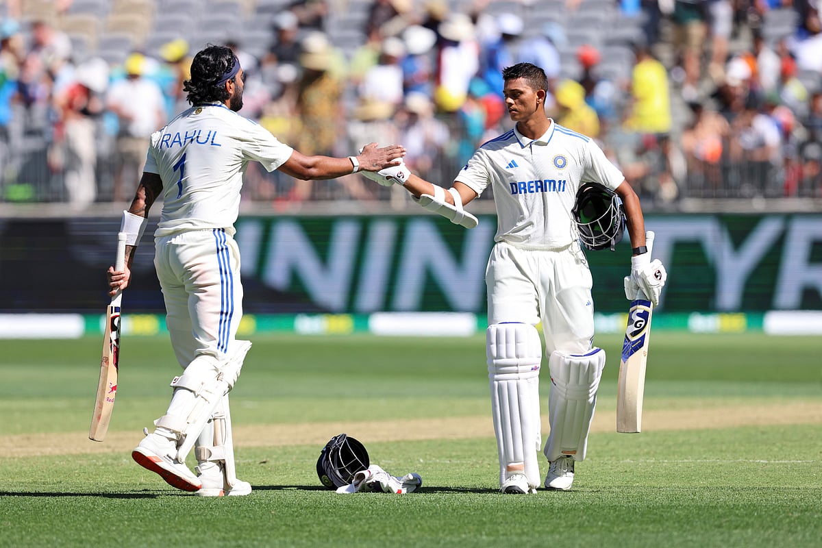 Perth Test Day 2: Yashasvi, Rahul score half-centuries as India take ...