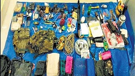 Two Maoist dumps busted, items seized in Odisha