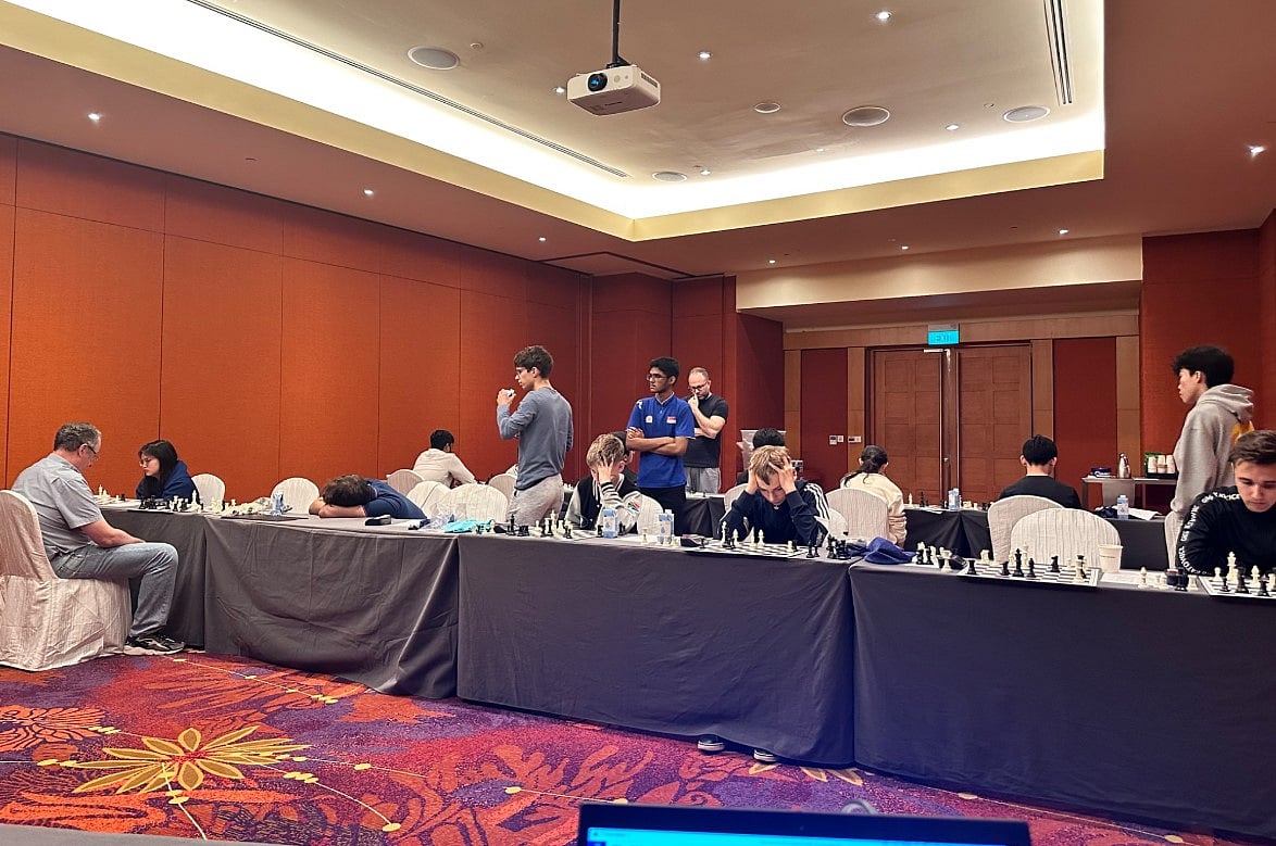 Boris Gelfand stuns fans in simultaneous chess exhibition at World ...