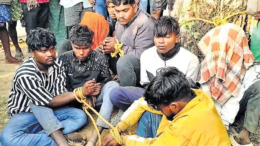 Paddy thieves thrashed by villagers in Odisha