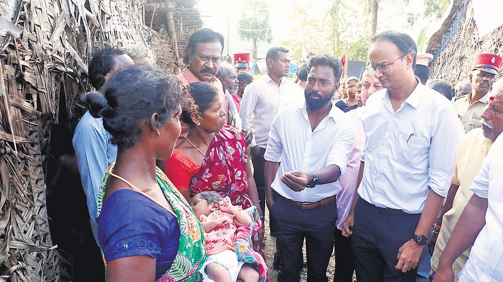 Central team inspects cyclone-affected areas in Puducherry, Cuddalore