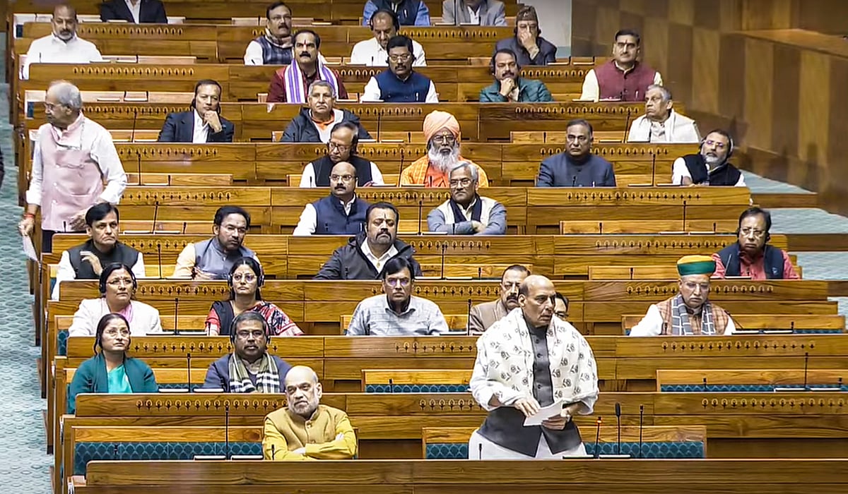 ‘Attempts have been made to project Constitution as contribution of one party’: Rajnath Singh in LS